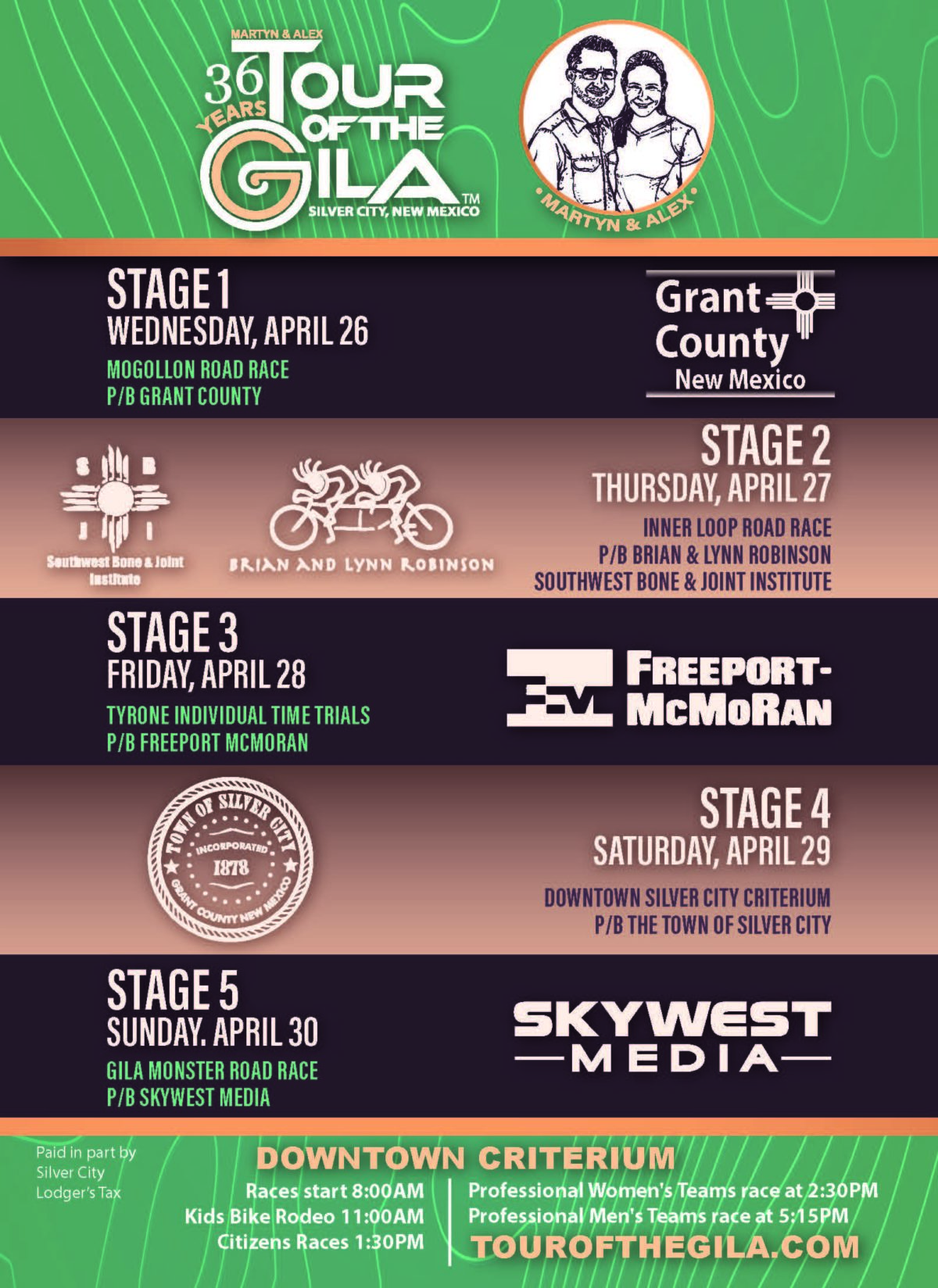 Tour Guila 2023 Schedule
